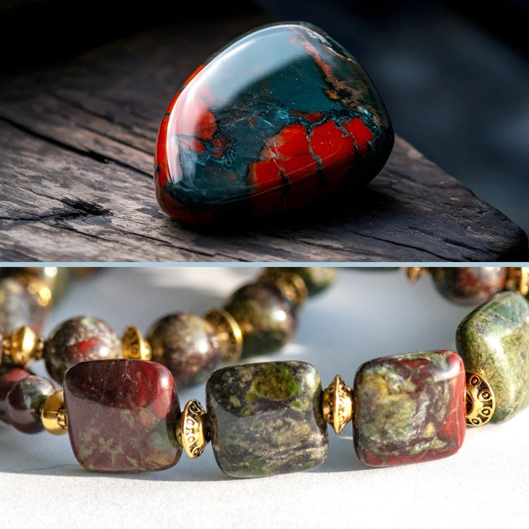 Dragon Blood Stone and Bloodstone: Properties & Differences Explained ...